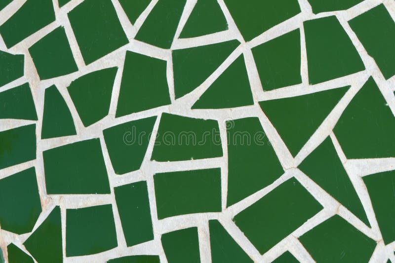 Broken Tiles Mosaic Seamless Pattern Stock Image - Image of crack ...