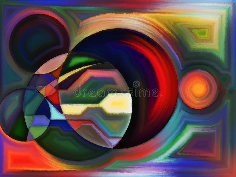 Fragmented Solution stock illustration. Illustration of fine - 186472966