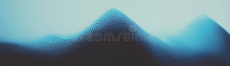 Fragmented Triangle Formed by Halftone Dots Creates a Dynamic Visual ...