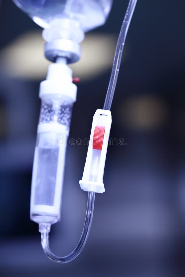 Sistema intravenoso imagen de archivo. Imagen de médico - 5439409