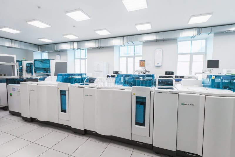 Sistema Pre-analítico De Cobas E 602 Imagen de archivo editorial - Imagen de analizador ...