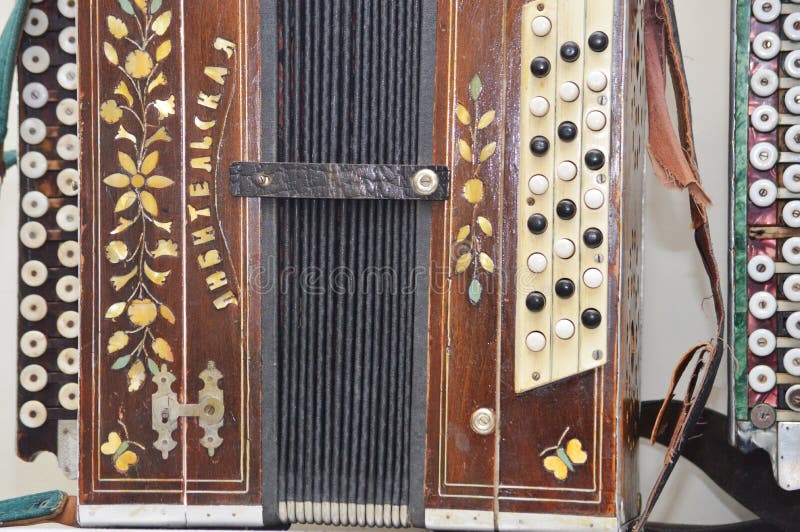 Bayan musical instrument stock image. Image of fragments - 246738175