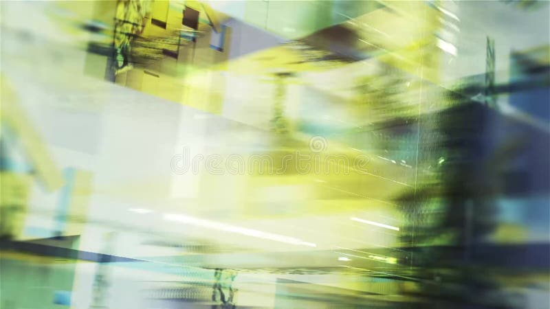 Fragments and Pieces Falling 3D Stock Video - Video of concept ...