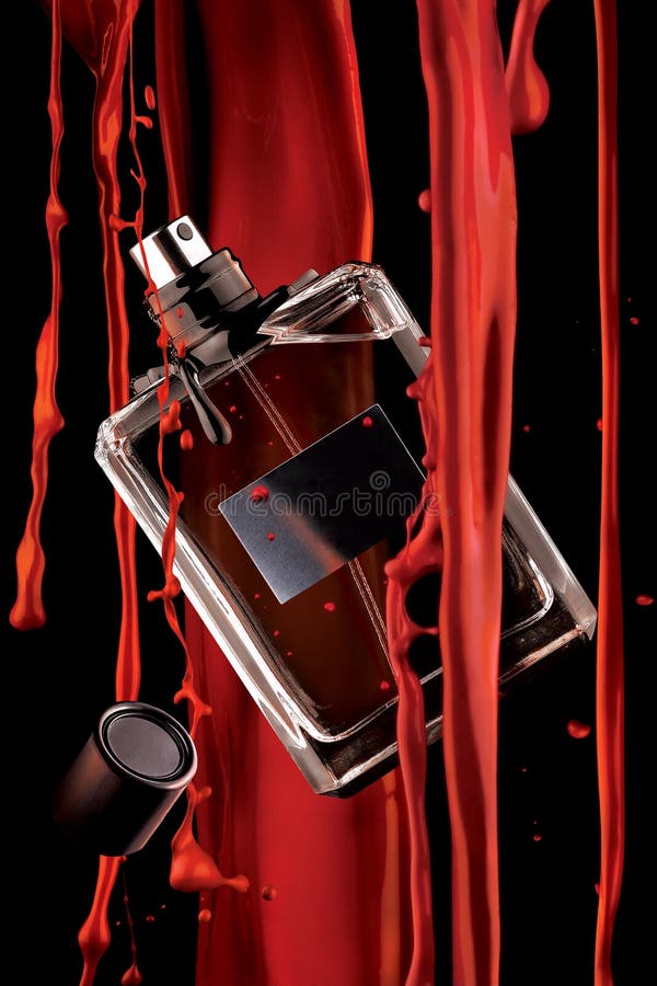 Fragrance of blood. stock photo. Image of masculine, beauty - 6972348