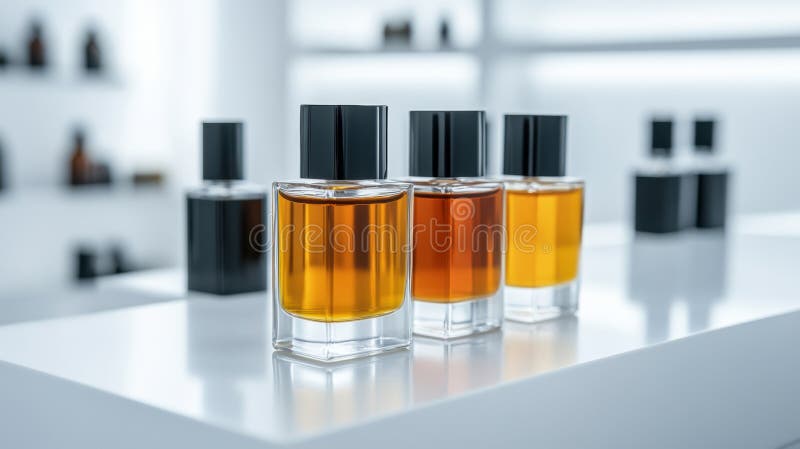 Fragrance Collection, an Array of Aromatic Oils and Fragrance Samples ...