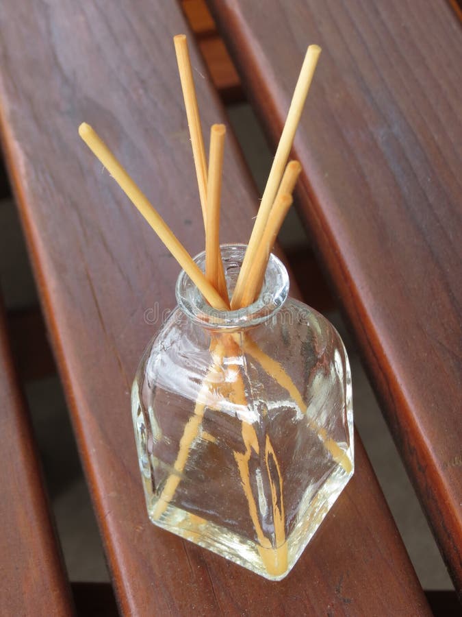Fragrance Diffuser with Sticks Stock Photo - Image of aroma, sticks ...
