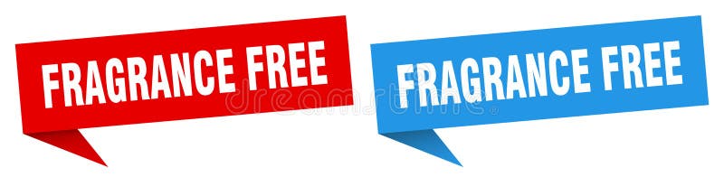 Fragrance Free in Cosmetics Ingredients Label Icon Set. Stock Vector ...