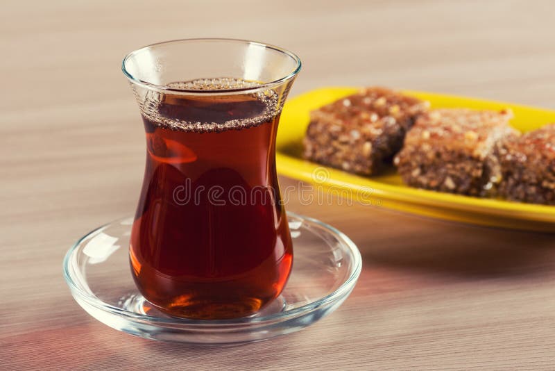 Fragrant Black Tea in a Glass Stock Image - Image of antioxidant, east ...