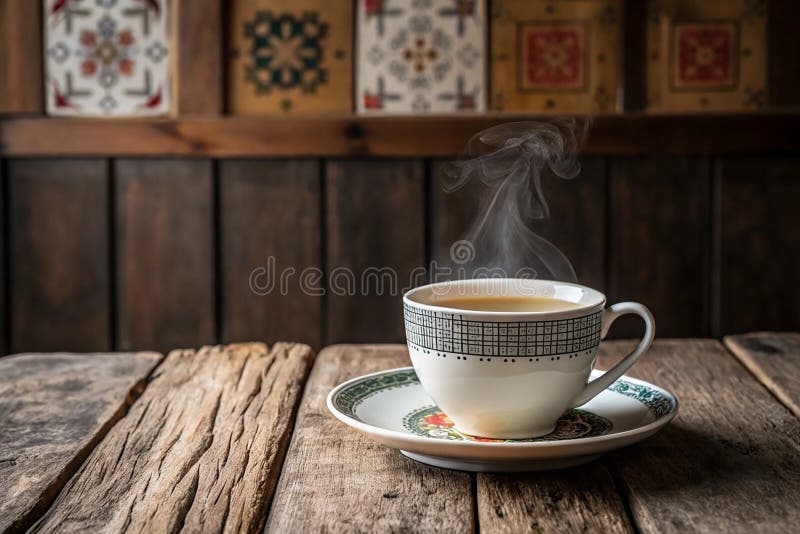 Fragrant Chinese Tea. on a Rustic Background Stock Image - Image of ...
