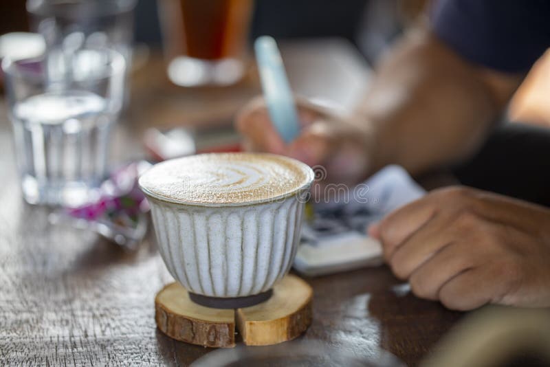 Cafe, writing, coffee, stock image. Image of delicious - 177682241