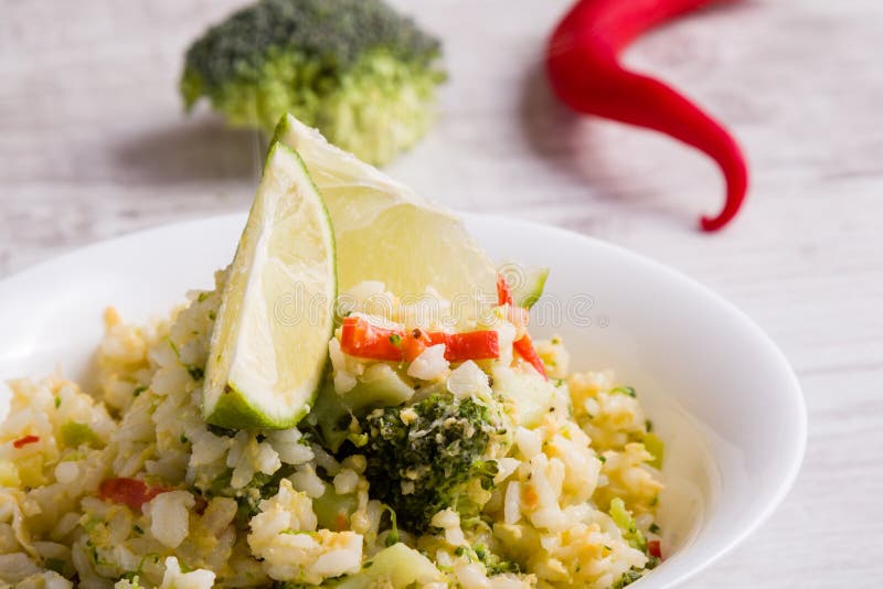 Fragrant fried rice stock photo. Image of chilli, steam - 92763728