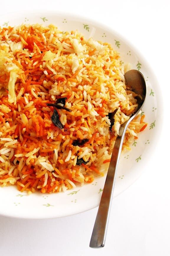 Fragrant Indian Rice Dish - Bryani Stock Photo - Image of clove ...