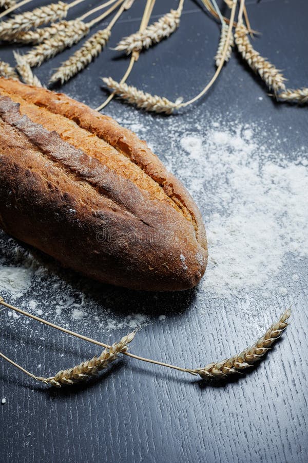 Fragrant whole grain bread stock image. Image of homemade - 349866003
