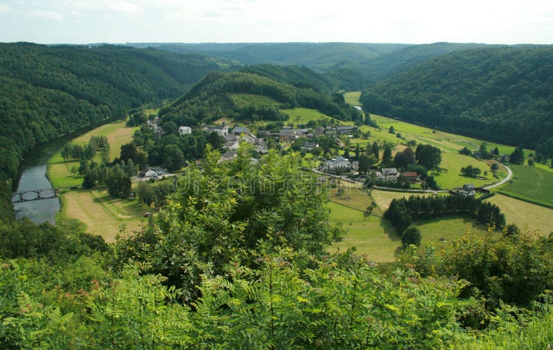 Frahan belgium stock photo. Image of grass, trees, mountains - 4072332