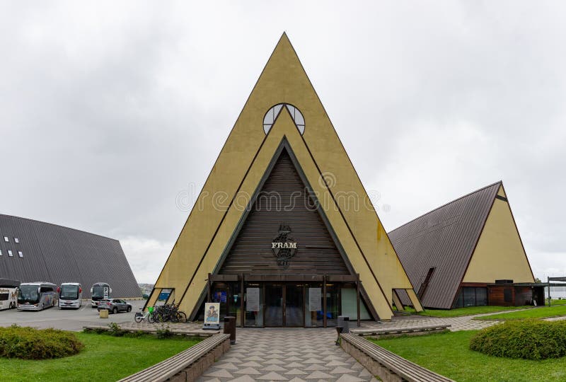 Fram Museum editorial stock image. Image of oslo, entrance - 299822534
