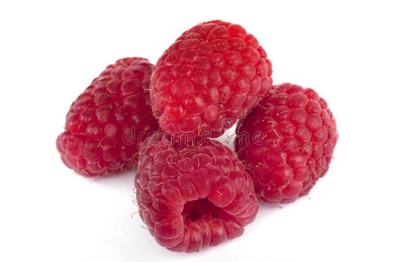 Framboise rouge photo stock. Image du fond, sain, gourmet - 14320366