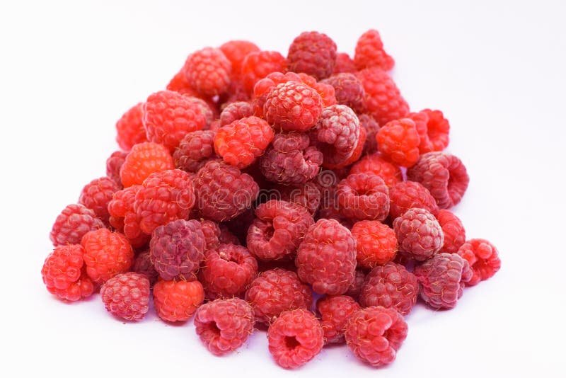 Frambozen stock afbeelding. Image of zoet, ontbijt, warmte - 1071697