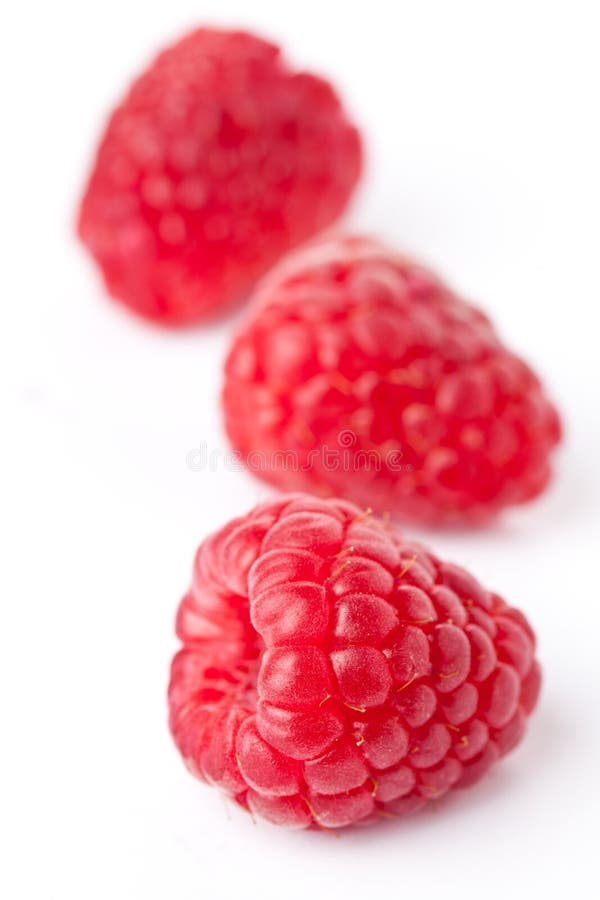 Frambuesa roja foto de archivo. Imagen de dieta, frambuesas - 15227732