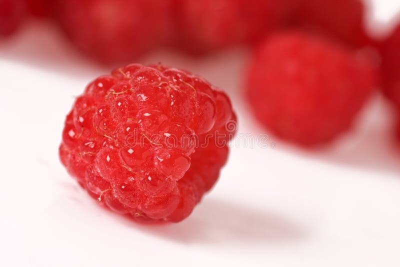 Frambuesa roja foto de archivo. Imagen de baya, jugoso - 9886096