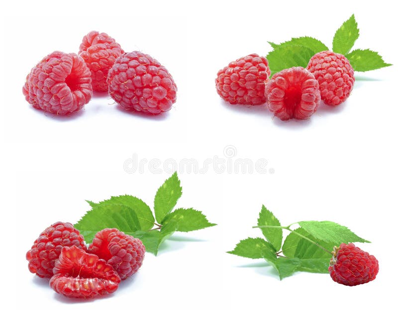 Frambuesas imagen de archivo. Imagen de macro, fruta - 34258167