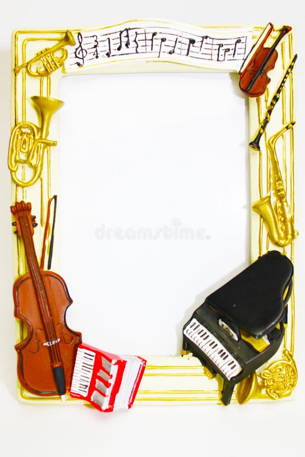Frame stock photo. Image of instruments, grand, notes - 15289552