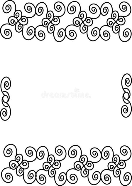 Filigree Frame Simple Stock Illustrations – 4,132 Filigree Frame Simple ...