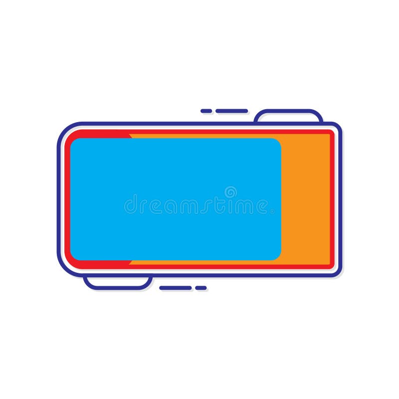 Abstract Television Banner Clip Art Vector Illustration Stock Vector ...