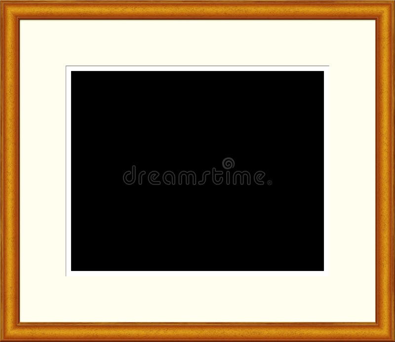 Empty picture frame stock photo. Image of design, gallery - 252820