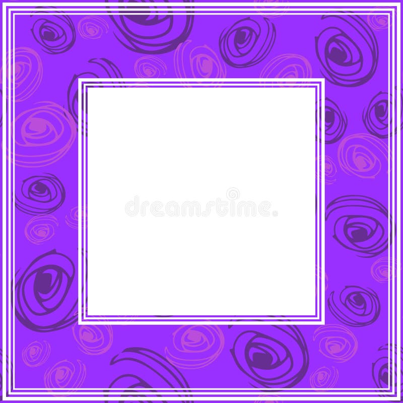 Ultra violet border-07 stock vector. Illustration of background - 124459312