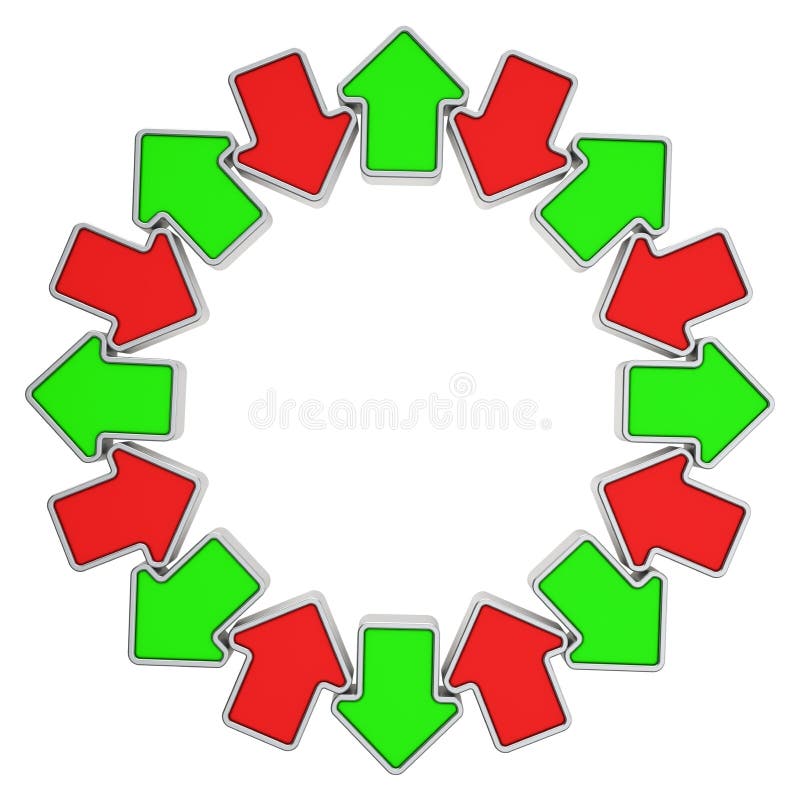 Arrows Circle Inward Stock Illustrations – 505 Arrows Circle Inward ...