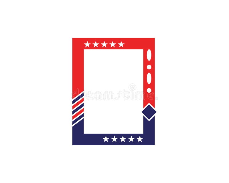 Frame Art Design Stock Vector Template Stock Vector - Illustration of ...