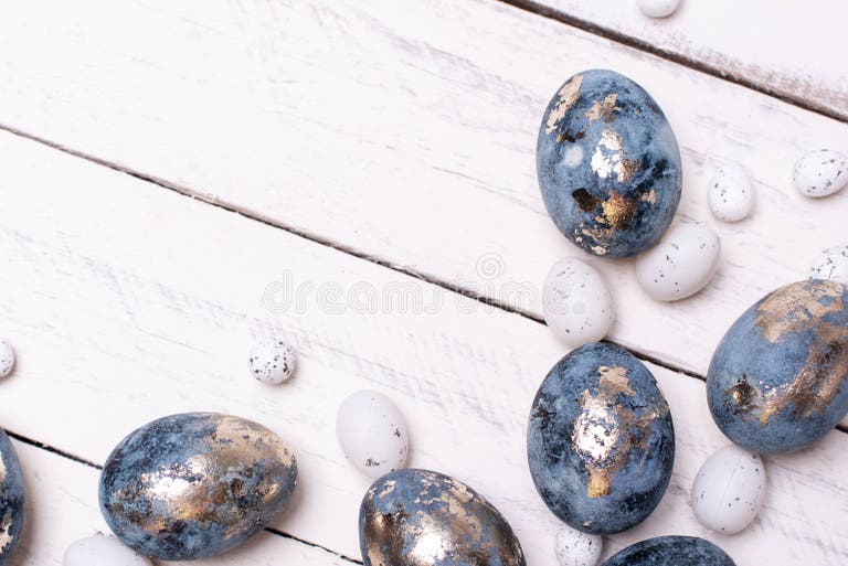 Frame Background with Robin Eggs Eggs with Copy Space for Text ...