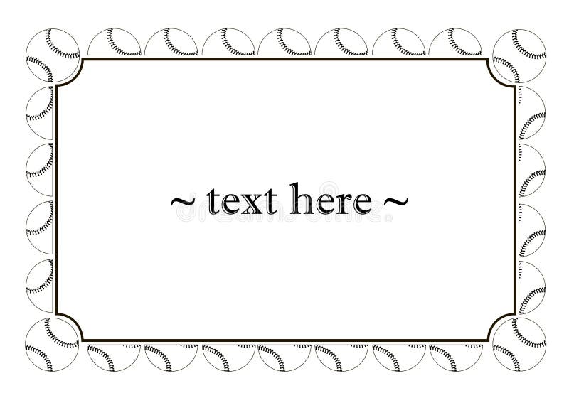 Sport Balls Border Frame Stock Illustrations – 287 Sport Balls Border ...