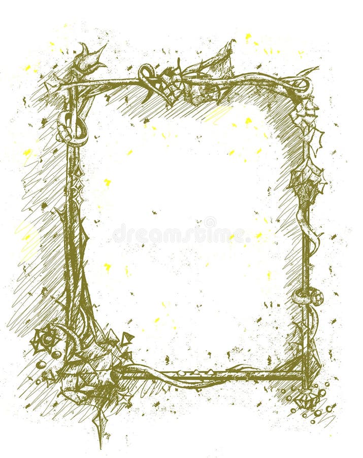Frame black diamond stock illustration. Illustration of symbolizes ...