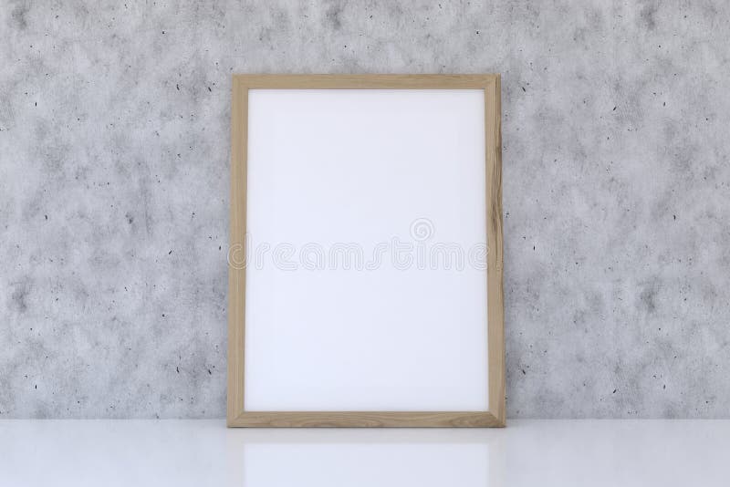 Frame with a blank canvas stock image. Image of abstract - 262515013