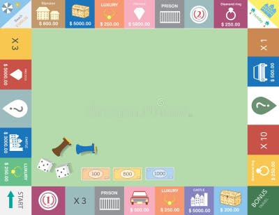 Frame of Board Game ,Funny Frame,Board Games,Vector Illustrations Stock ...