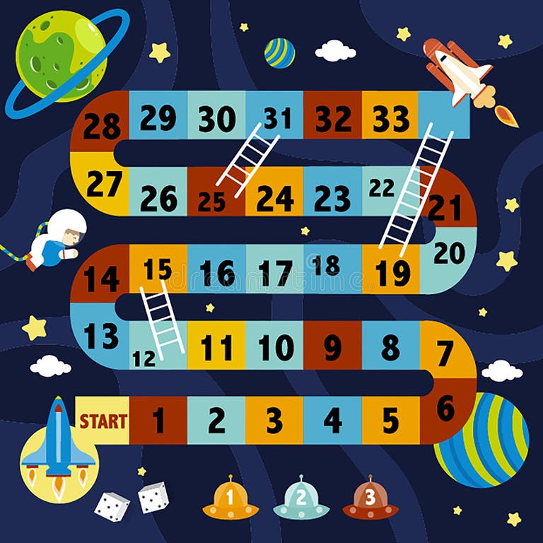 Board Games Path Stock Illustrations – 390 Board Games Path Stock ...