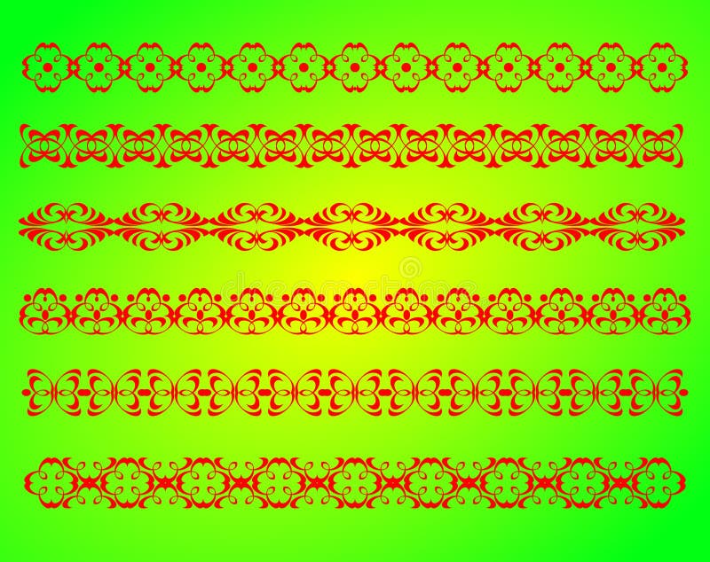 Frame border decoration stock vector. Illustration of calligraphy ...