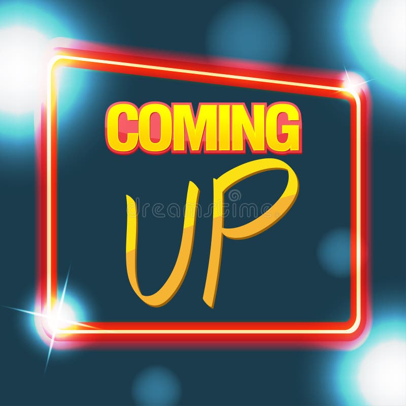 Frame Border Glow Light Coming Up Vector Stock Illustration ...