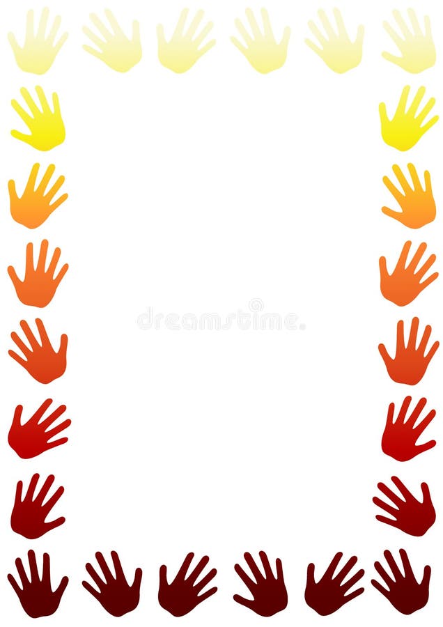 Hands Border Stock Illustrations – 6,250 Hands Border Stock ...
