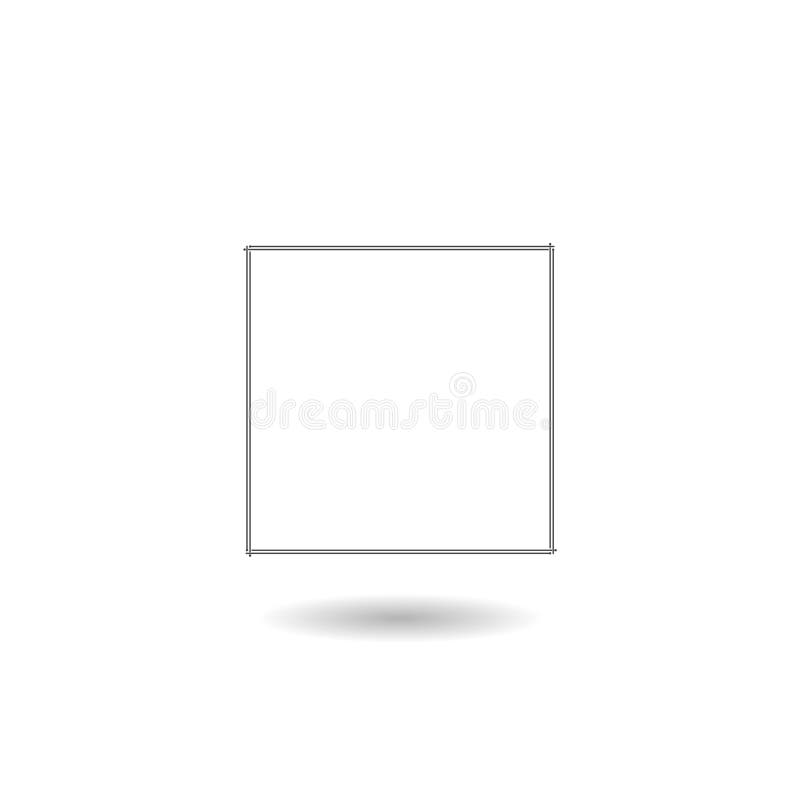 Plain Square Border Plain Frame Border Stock Illustrations – 4,464