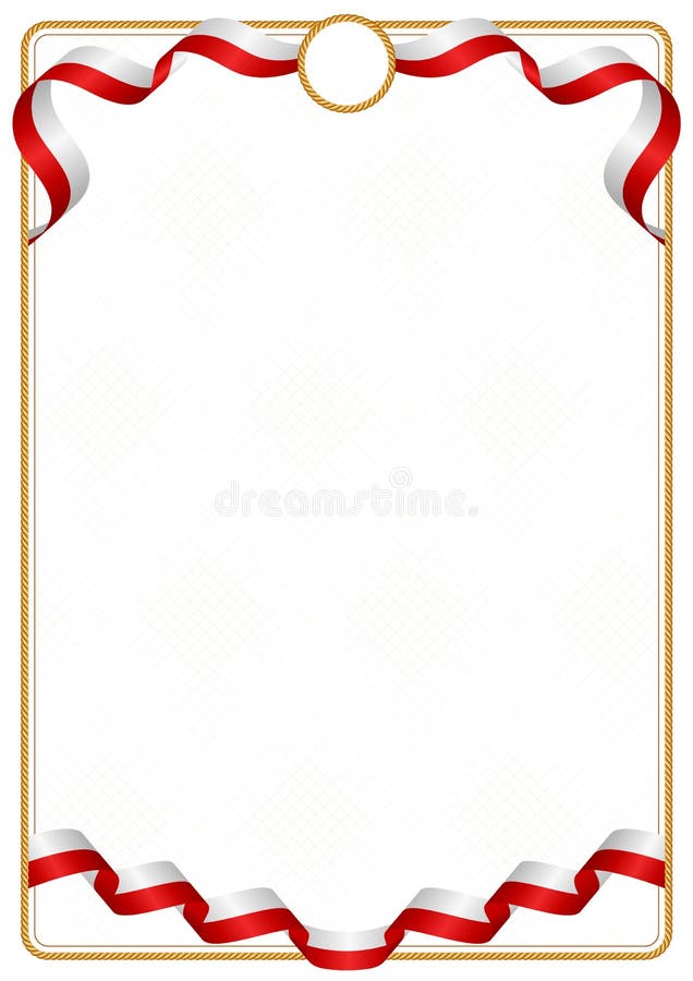 Frame and Border of Tonga Colors Flag Stock Vector - Illustration of ...