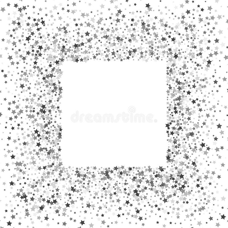 Frame or border of stars stock vector. Illustration of festive - 109136991
