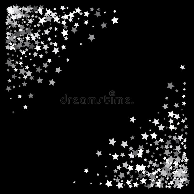 Silver Sparkle Corner Frame Stock Illustrations – 221 Silver Sparkle ...