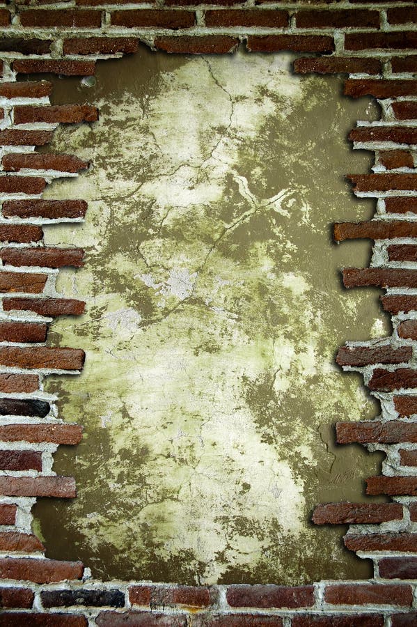 Frame with brick stock photo. Image of stone, decor, scrap - 15746364