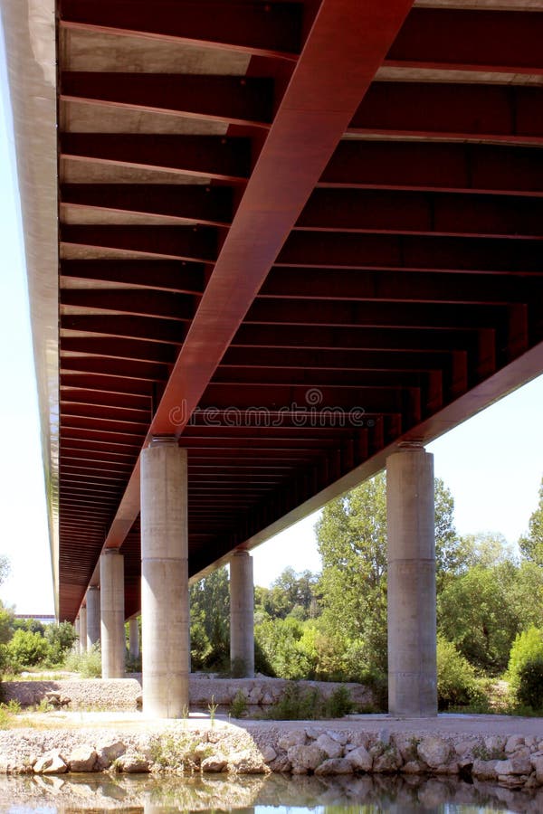Frame bridge stock image. Image of technique, architect - 35198037