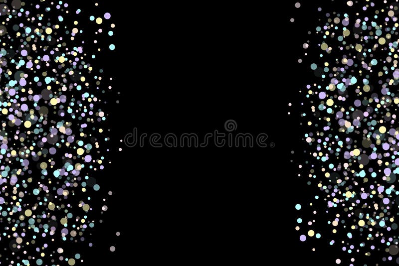 Frame Bubbles Black Background for Decorative Design. Seamless Texture ...