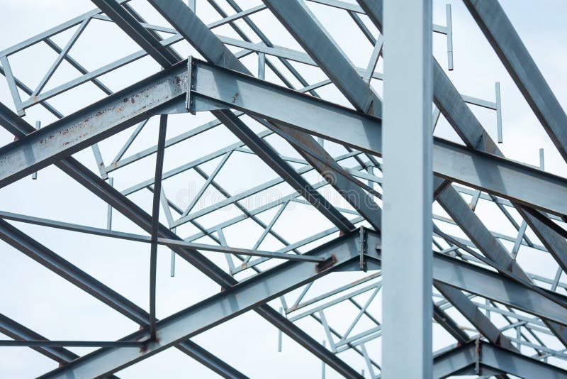 The Frame of the Building is Made of Welded Metal Structures ...