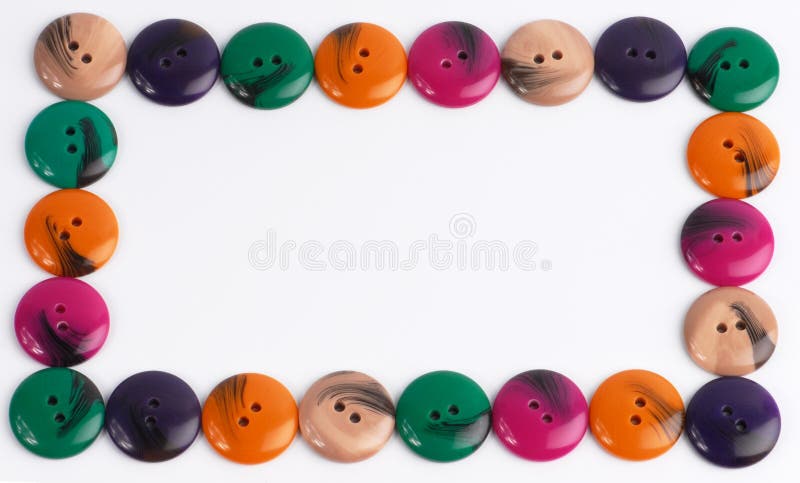 Frame of buttons stock photo. Image of frame, ornament - 5915138