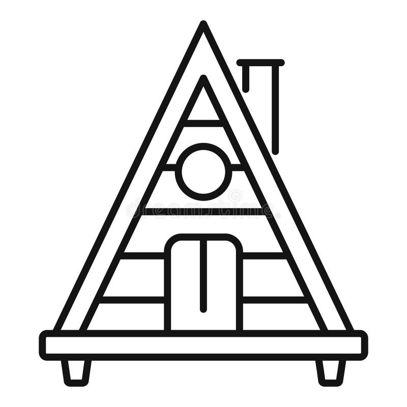 Wooden Triangle Roof Frame Stock Illustrations – 44 Wooden Triangle ...